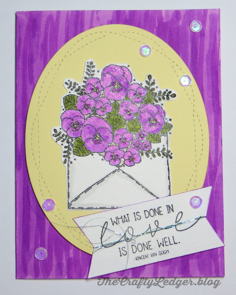 My week for Card A Day Challenge | The Crafty Ledger